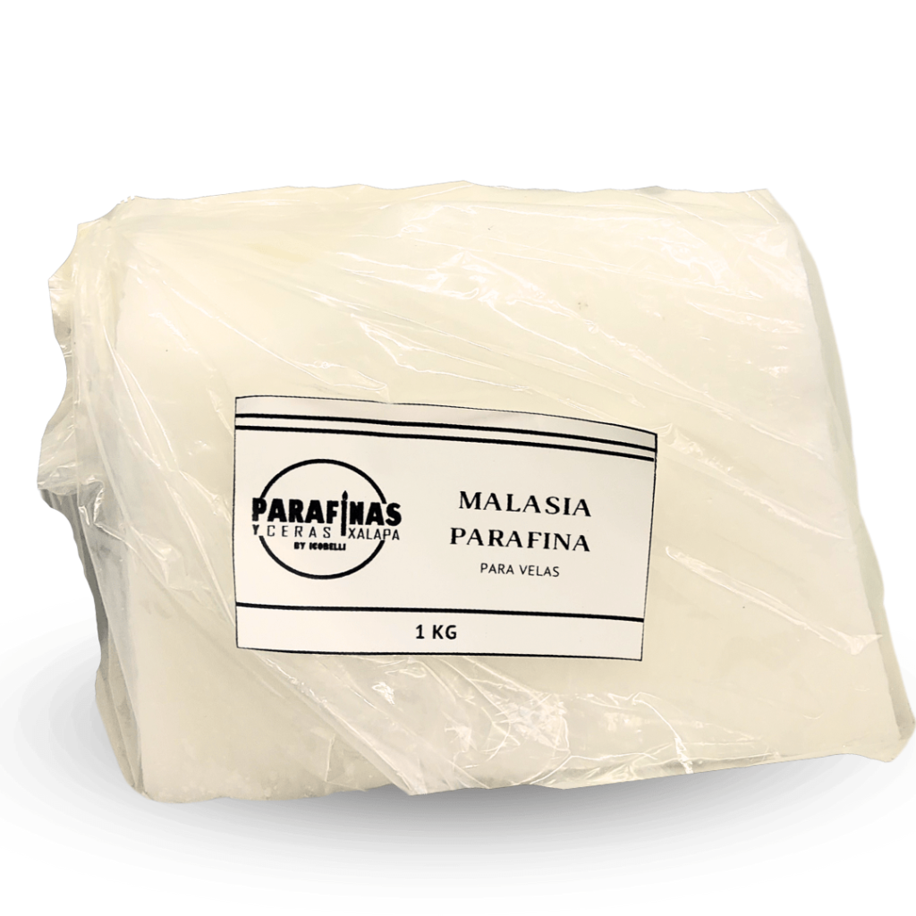 Parafina Malasia Plus - 1 kg - Parafinas y Ceras Xalapa
